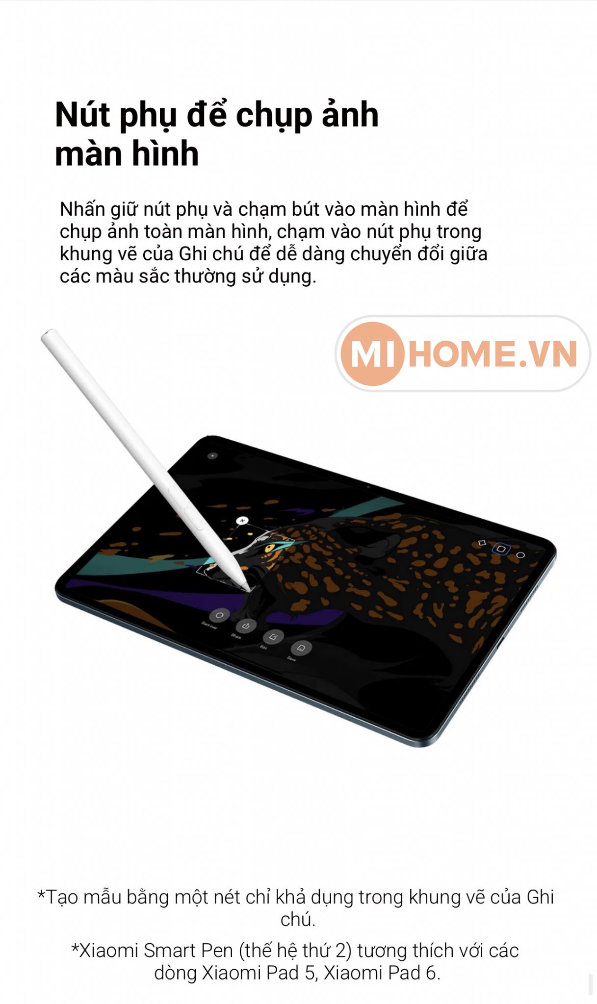 Bút cảm ứng Xiaomi Stylus Pen Gen 2 - Xiaomi Việt Nam - Phân phối chính ...